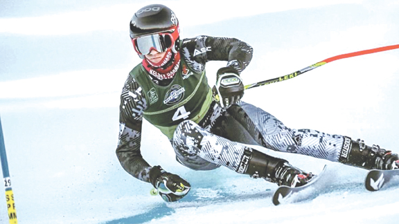 Despite springlike weather, Northern Michigan University able to compete at alpine skiing ...